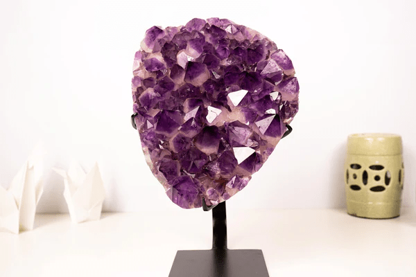 Natural Amethyst Clusters | Deep Purple Amethyst Cluster