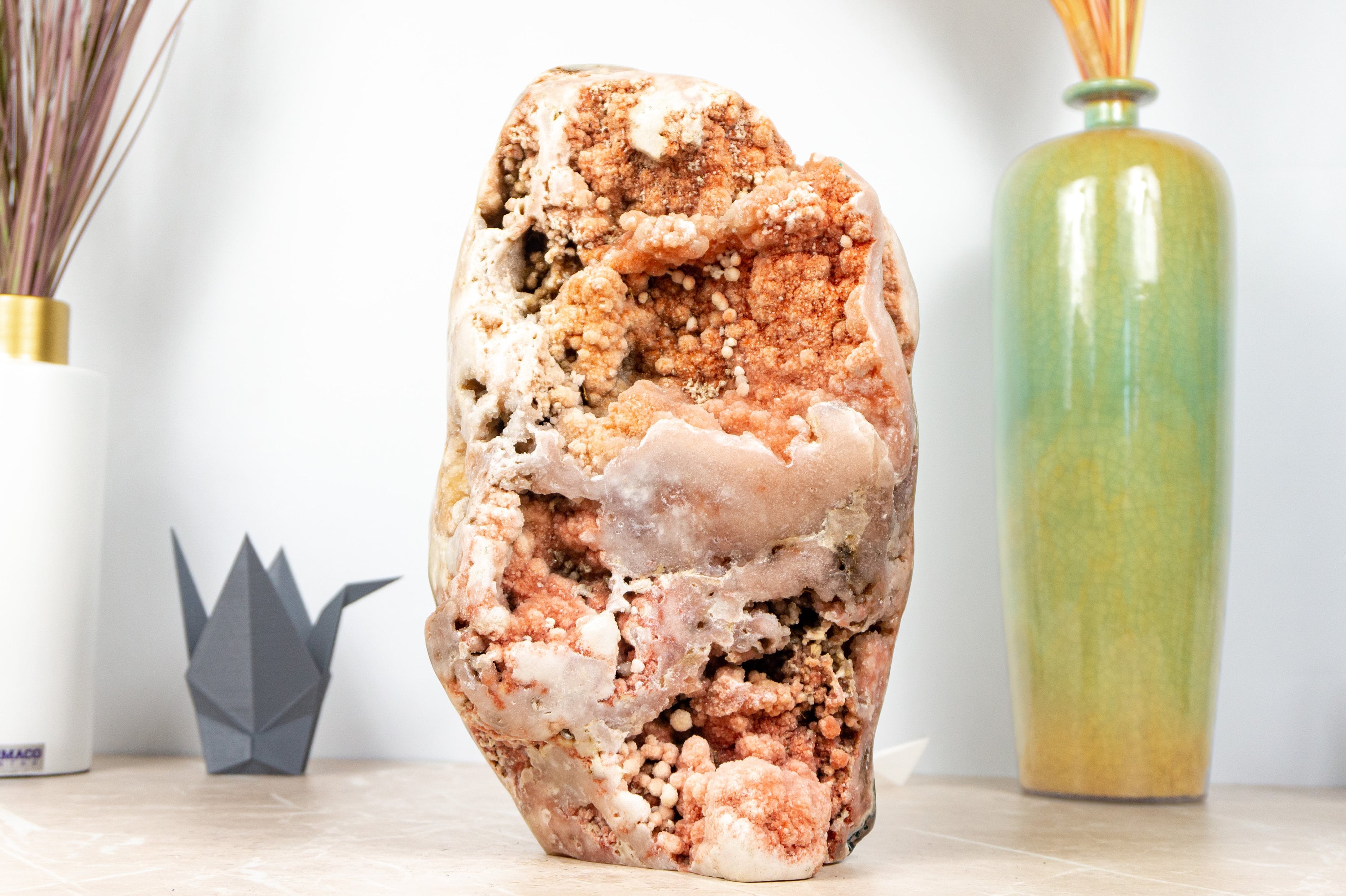 Natural Large, Pink Amethyst Geode | E2D